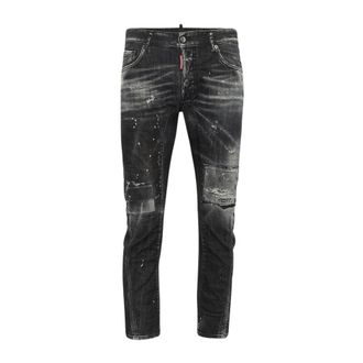 Dsquared2 Herren, Jeans, Schwarzk, 2XSGröße