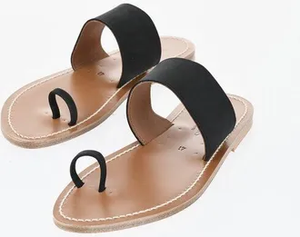 K.Jacques Nappa Leather Flip-Flops NAGOYA size 37