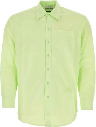 House of Sunny Homme, Chemises, Vert, Taille: XS Vito Shirt