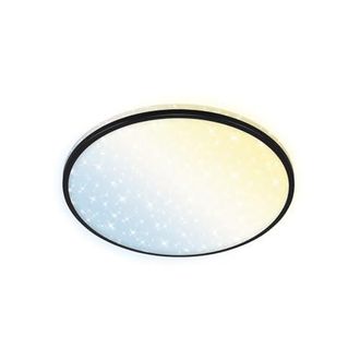 Briloner LED Deckenlampe flach Smart Home, funktioniert mit Alexa, Fernbedienung, Lampe, Deckenleuchte, Wohnzimmerlampe, LED Panel, Schlafzimmerlampe, Deckenbe