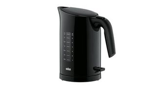 Braun WK 3100 BK Wasserkocher | F&uuml;llmenge 1,7 l | 2.200 Watt | Schnellkochsystem | Herausnehmbarer Anti-Kalk-Filter | Gro&szlig;e Wasserstandsanzeige | BPA Frei |