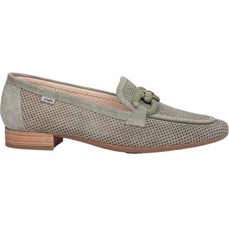 Callaghan Mocassins en daim perfor&eacute; - Femme - Chaussures - Vert - Taille: 41 EU