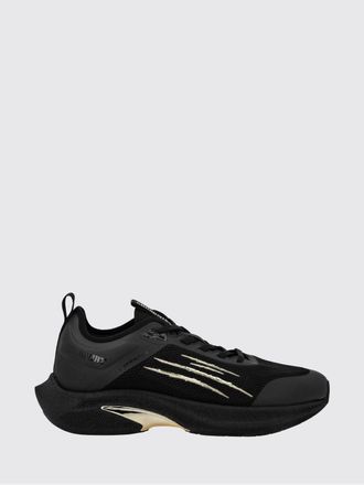Plein Sport PS/Sprint-78 Zweifarbige Mesh-Sneakers mit gedrucktem Logo