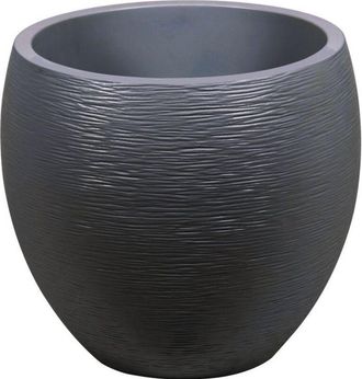 Eda Pot rond Graphit O50cm - Contenance 46L - Gris anthracite