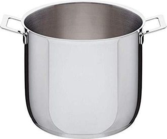 Alessi A di Alessi - AJM100/24 - Pots & Pans - Marmite en Acier Inoxydable 18/10 - Brillant 24 cm