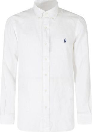 Polo Ralph Lauren Homme, Chemises, Blanc, Taille: XL Sport Shirt