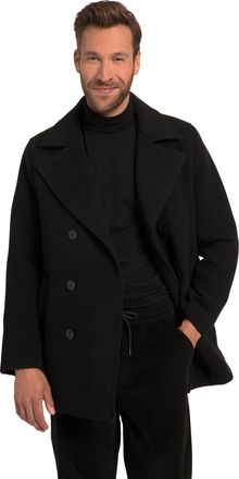 JP1880 Herren, Gro&szlig;e Gr&ouml;&szlig;en, Caban, wasserabweisender Wollmix, Knopfleiste, bis 8 XL