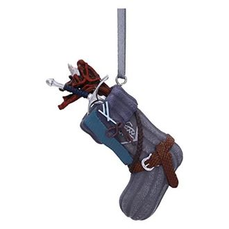 Nemesis Now Herr der Ringe Gandalf Strumpf zum Aufhängen, 7,8 cm, Kunstharz, offiziell Lizenziertes Herr der Ringe, Hängeornament, gegossen aus feinstem Kunstharz