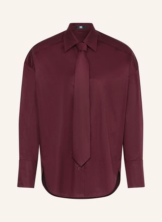Riani Riani Hemdbluse Mit Abnehmbarer Krawatte rot