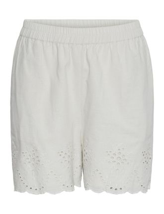 Pieces Pcalmina Mw Embroidery Shorts Bc