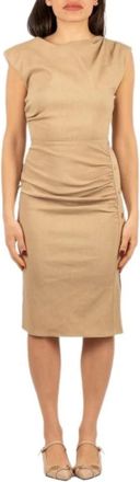 Pinko Pinko, Femme, Robes, Beige, Taille: 34 FR Robe Alissa