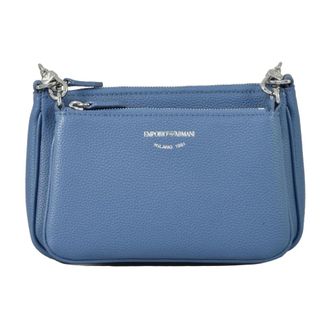 Emporio Armani Stilvolle PU-Tasche - - Bags - Damen - Blau - ONE SIZE