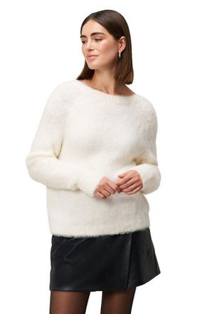 Zero Strickpullover Damen mit R&uuml;ckenausschnitt (1-tlg) r&uuml;ckenfrei