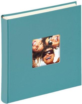 Walther Design Fotoalbum petrolgrün 30 x 30 cm mit Cover-Ausstanzung, Fun FA-208-K