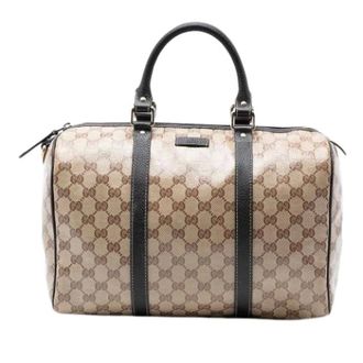 Gucci Sac Boston Pre-owned - Femme - Pre-owned - Beige - Taille: ONE Size