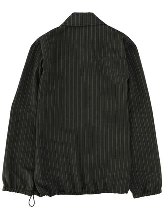 Dries Van Noten Fluid Viscose Jacket - Green