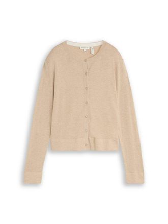 Tom Tailor Cardigan Pullover & Strickjacken Cardigan mit Seidenanteil