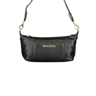 Mario Valentino Mario Valentino Nero Polyurethan Damenhandtasche mit verstellbarem Schulterriemen