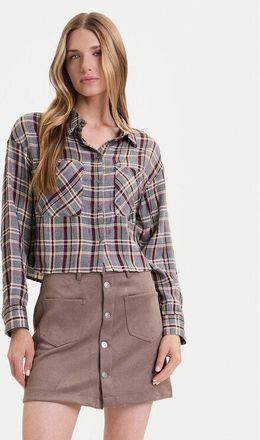 Only Hemd Riley 15351443 Grau Regular Fit