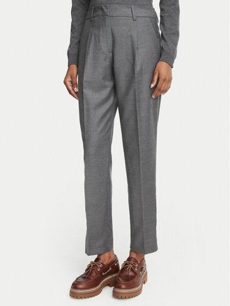Max Mara Stoffhose Caldaia 2625136112 Grau Regular Fit