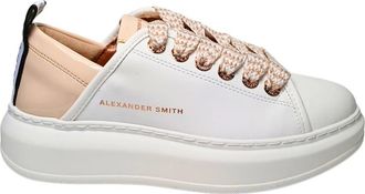 Alexander Smith Femme, Chaussures, Blanc, Taille: 37 EU sneaker Pelle
