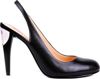 Guess Escarpins à talons hauts à lanières (noir, système EU_Footwear_Size_Size_Adulte, Numeric, Narrow, Numeric_36), Noir, 36 EU Étroit