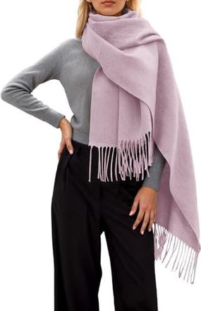Generic &Eacute;charpe dhiver luxueuse et douce pour une &eacute;charpe enveloppante &eacute;paisse et confortable, cache-cou &eacute;l&eacute;gante, Pp2, taille unique