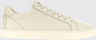 Tod's Low-Top-Sneaker aus glattem Kalbsleder mit Gommini an der Ferse