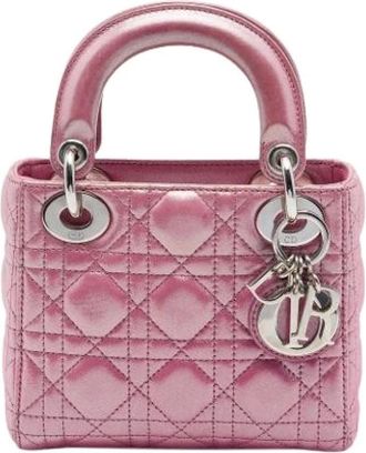 Dior Pre-owned Mini Lady - Femme - Pre-owned - Rose - Taille: ONE Size