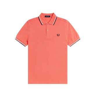 Fred Perry M3600 Poloshirt - - Tops - Herren - Rot - L