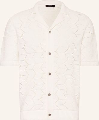 Reiss Reiss Strickhemd Dalkeith Regular Fit weiss