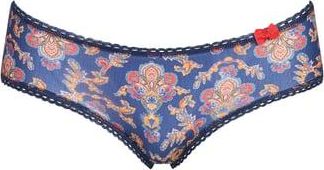 Momoni Culotte imprim&eacute; bords en dentelle