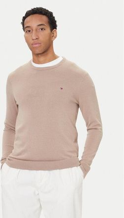 Tommy Hilfiger Pullover Essential Ssnl MW0MW39999 Beige Regular Fit