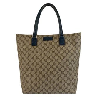 Gucci Sac cabas en toile GG Supreme Pre-owned - Femme - Pre-owned - Brun - Taille: ONE Size