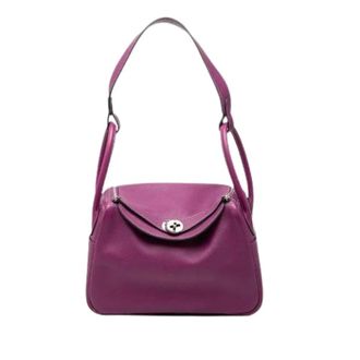 Herm&egrave;s Pre-owned Cuir sacs-main - Femme - Pre-owned - Violet - Taille: ONE Size