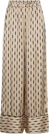 Co'Couture Femme, Pantalons, Beige, Taille: 44 FR Wide Pantalons
