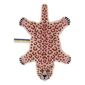 Doing Goods Tapis l&eacute;opard en laine Doing Goods