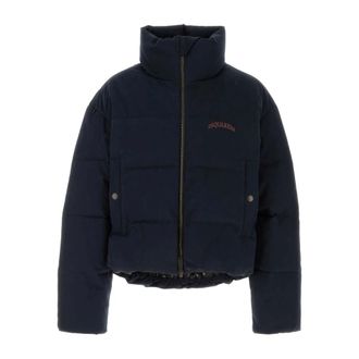 Dsquared2 Homme, Vestes, Bleu, Taille: XL Cotton Ball Puffer