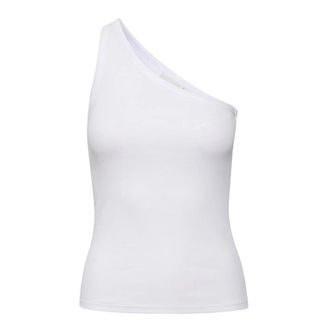 Gestuz One Shoulder Bright White Top - - Tops - Damen - Wei&szlig; - 2XS