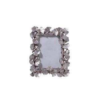 Cabilock 1st&uuml;ck Antiker Resin Ginkgo Bilderrahmen Stilvoller Fotorahmen F&uuml;r Hochzeitsfotos Kreative Tischdekoration F&uuml;r Zuhause Und B&uuml;ro Silberfarben