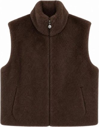 2-Biz Weste - - Jackets - Damen - Braun - M