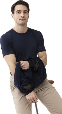 Mey Tagwäsche Serie Hybrid T-Shirt Herren Shirts 1/2 Arm Yacht Blue XXL(XXL)