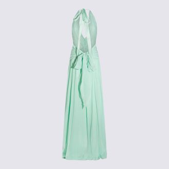 Blumarine Womens Dresses Green Lily _vi