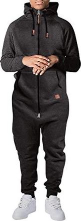 Generic Grenouill&egrave;re Homme Pyjama Combinaison &agrave; Capuche Zipp&eacute; Imprim&eacute; Camouflage Jumpsuit Manches Longues en Polaire V&ecirc;tement Une Pi&egrave;ce Hiver Chaud 2024