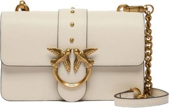 Pinko Pinko, Femme, Sacs, Blanc, Taille: ONE Size Love Bag One