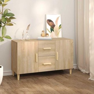vidaXL Buffet ch&ecirc;ne sonoma 100x36x60 cm bois ding&eacute;nierie