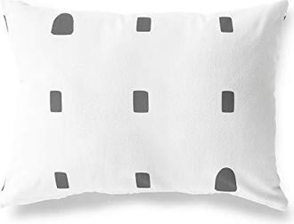 Bonamaison Le Jardin du Lin Kissenbezug Zierkissenbezug Motiv Zufälliges Kissenbezug, Für Bett, Auto, Sofa, Haus, Wohnzimmer, Schlafzimmer, Dekoration, 45x60 Cm 