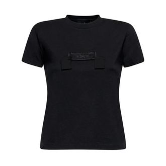 John Richmond T-Shirt mit Logo-Applikation - - Tops - Damen - Schwarzk - M