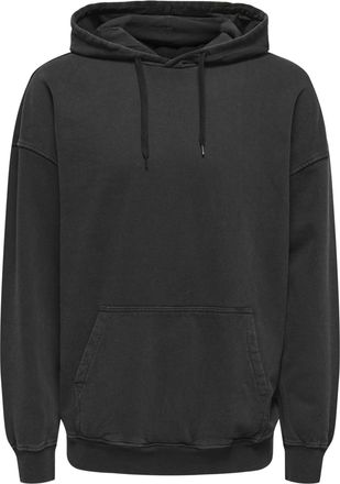Only & Sons Herren Onscreative RLX Washed Hoodie Noos, Schwarz, XL EU