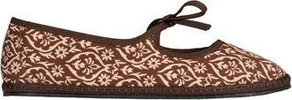 Vibi Venezia Femme, Chaussures, Brun, Taille: 38 EU Brigitte Print Ballet Flat